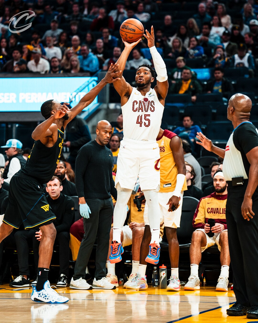 Cavs at Warriors Through the Lens
