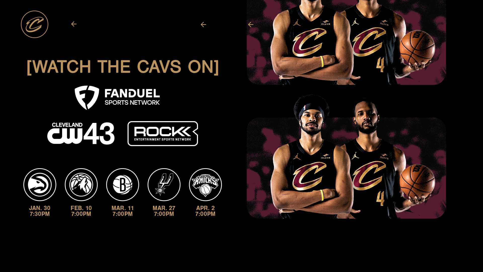 Watch Upcoming Cavs Games for FREE | NBA.com