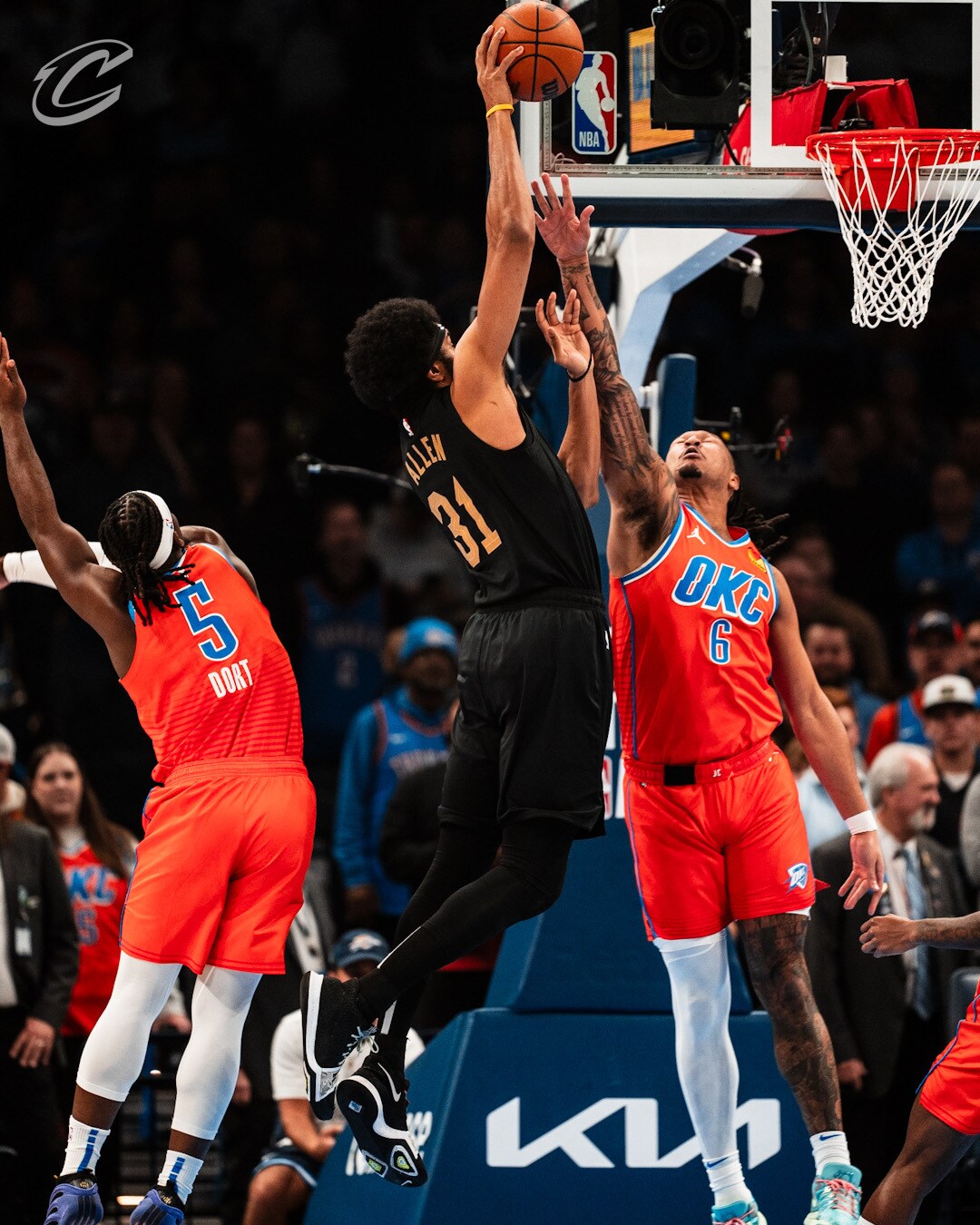 Cavs at Thunder Through the Lens
