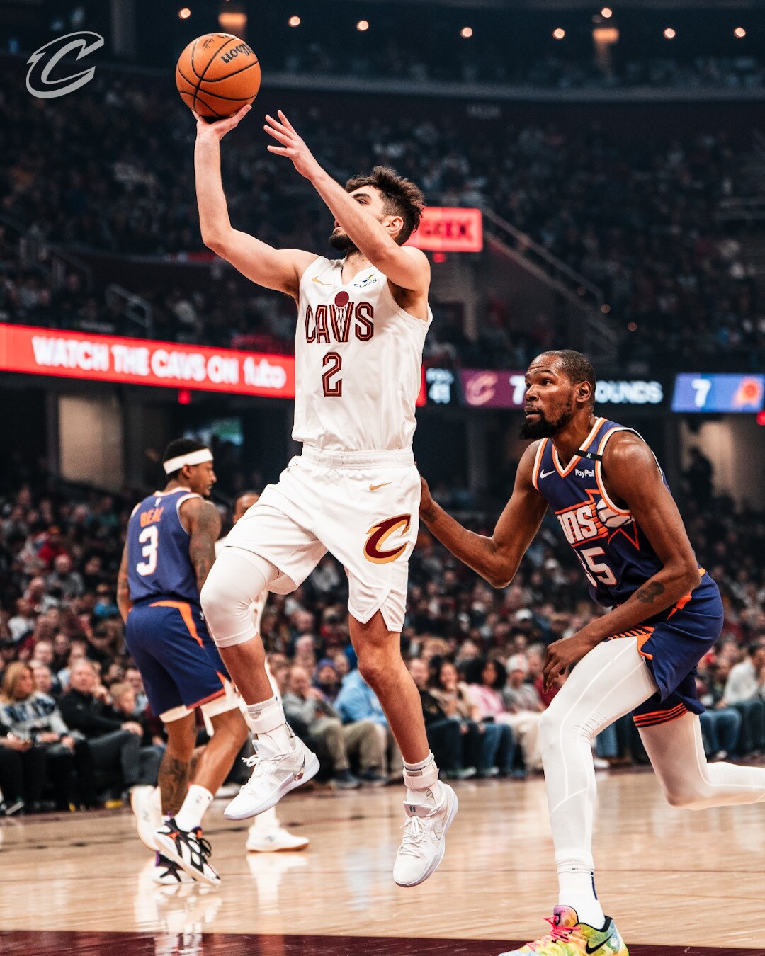 Cavs vs Suns Through the Lens