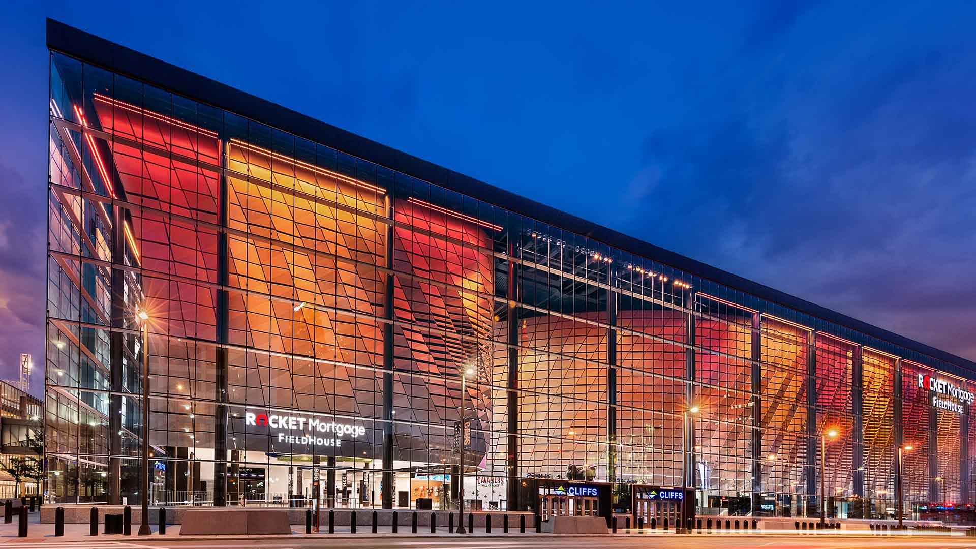 Rock Entertainment Group and Cleveland Cavaliers Team Members ...