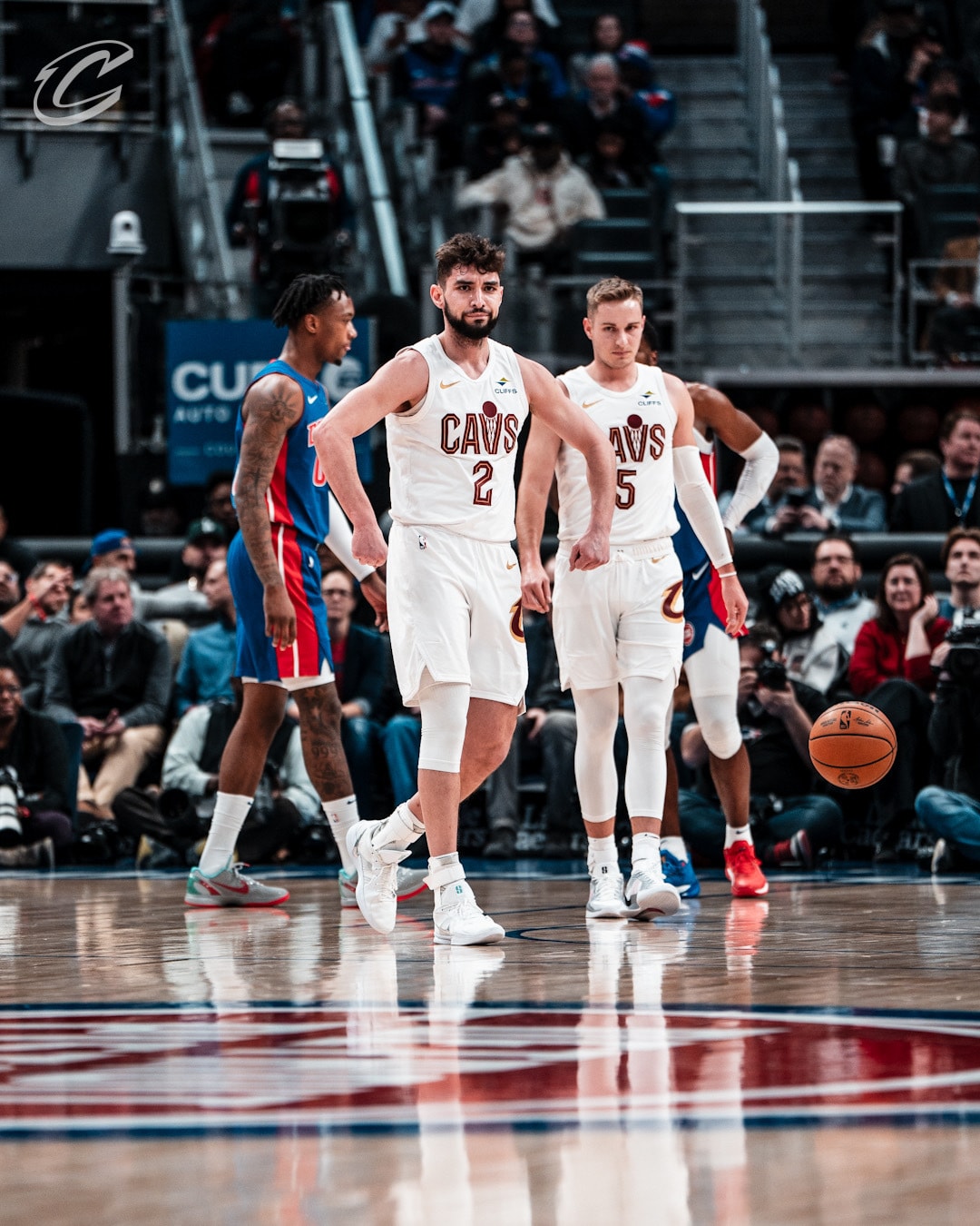 Cavs at Pistons Through the Lens