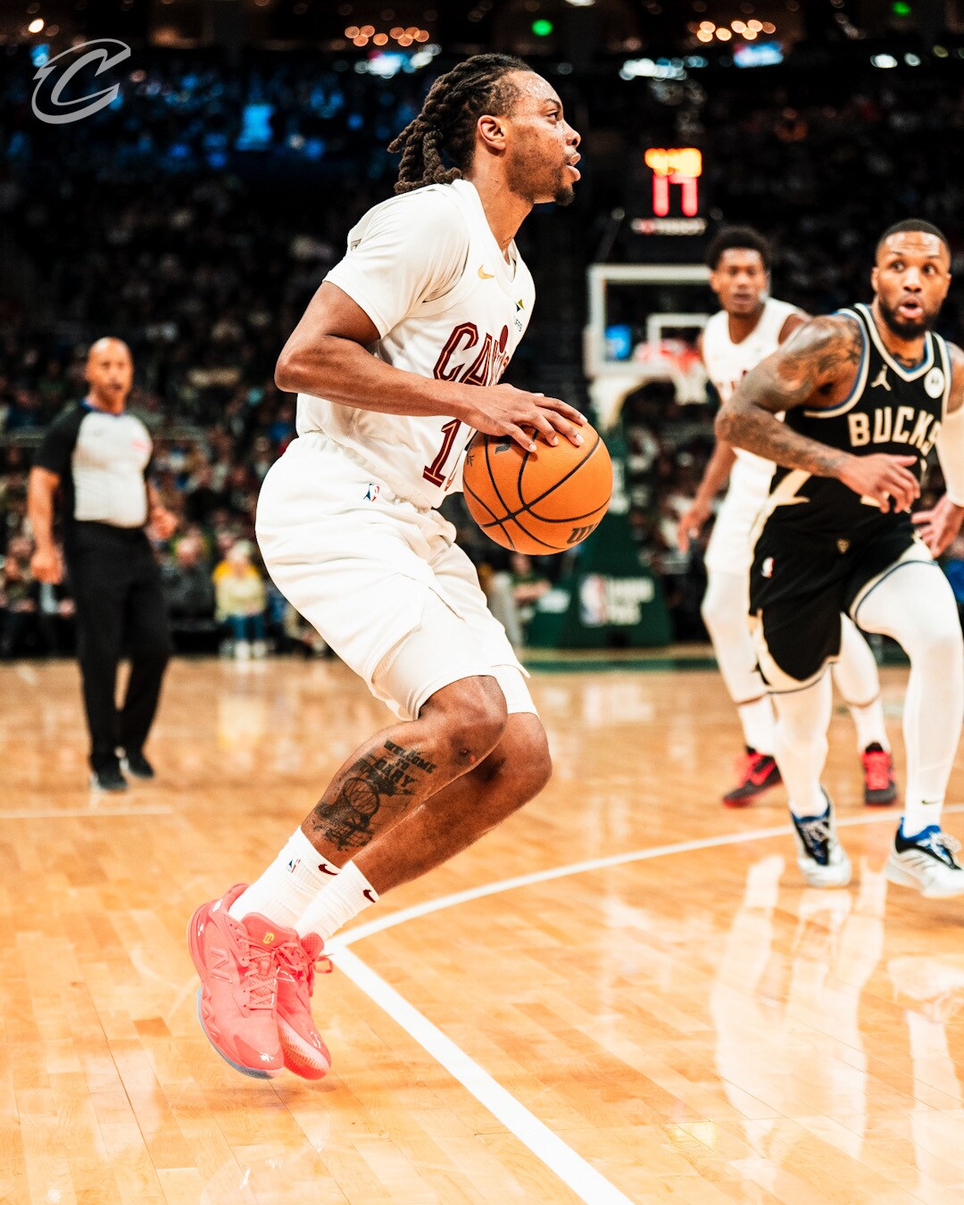 Cavs at Bucks Through the Lens