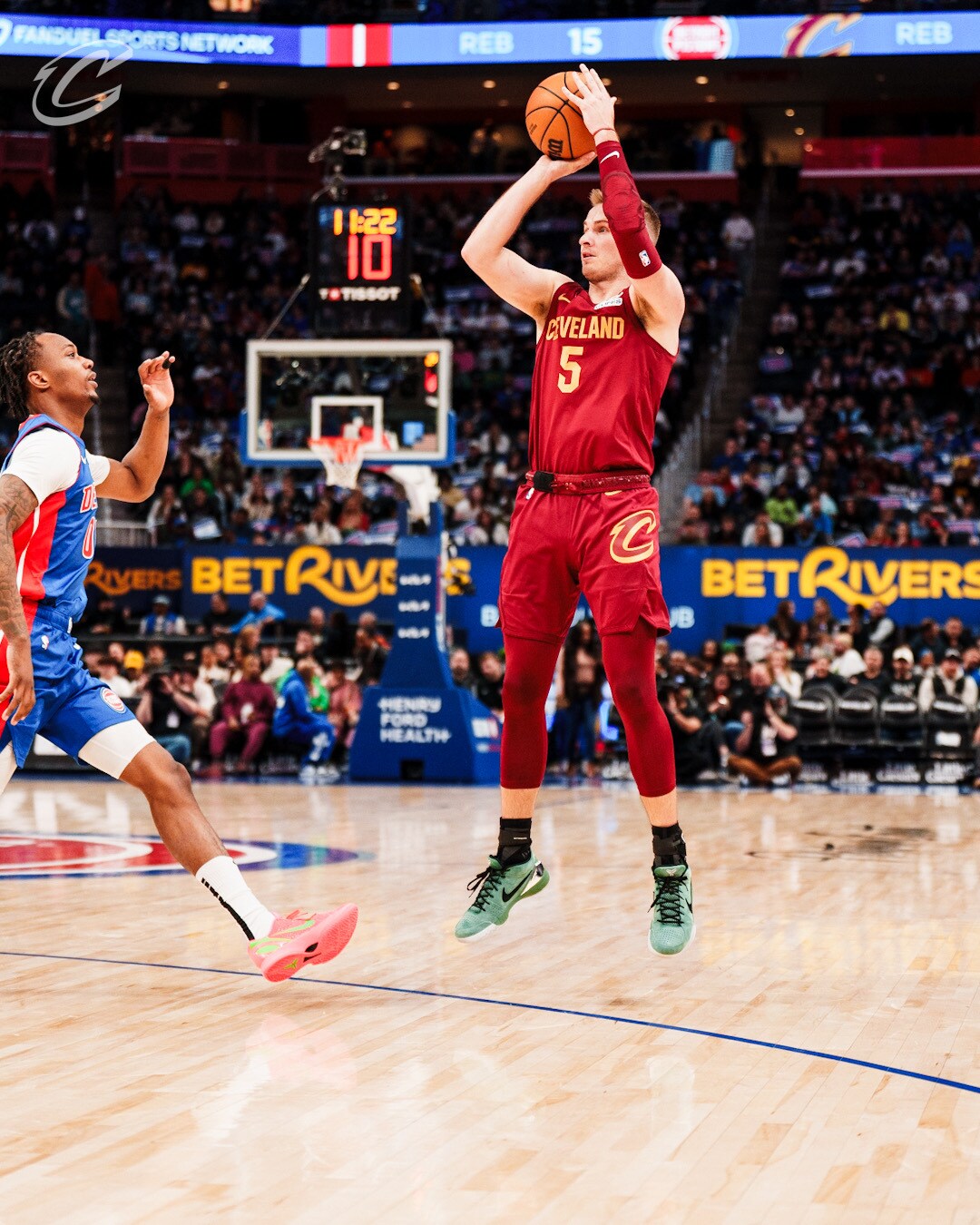 Cavs at Pistons Through the Lens