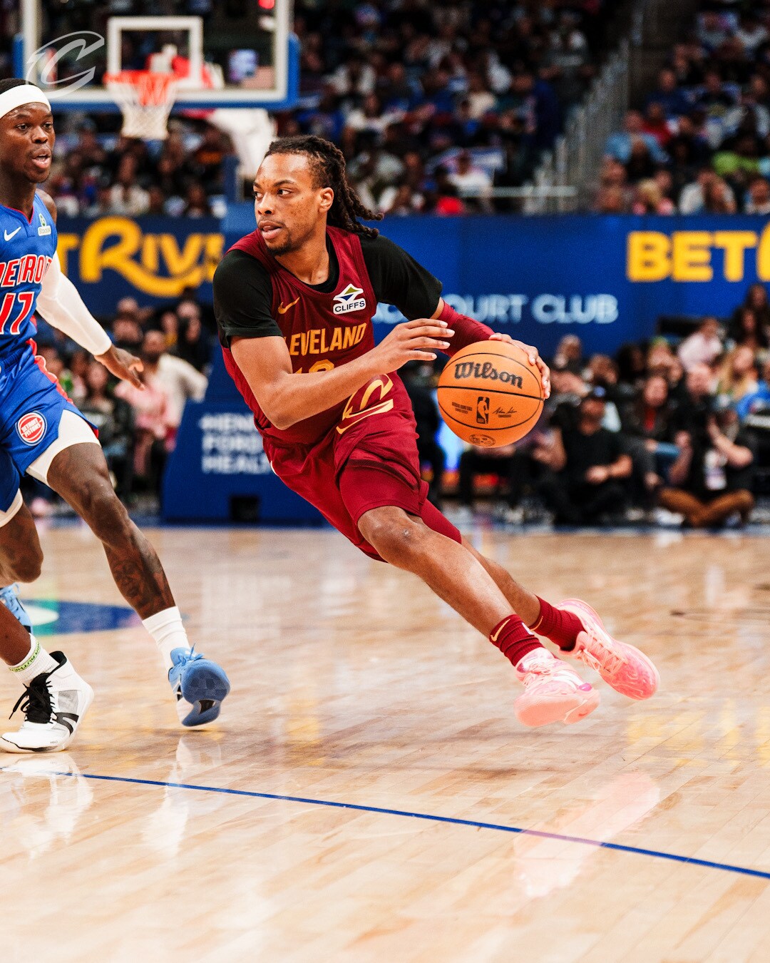 Cavs at Pistons Through the Lens