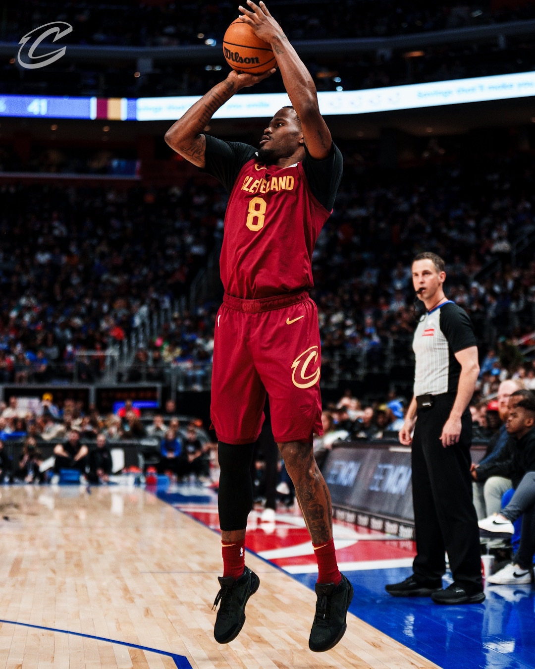 Cavs at Pistons Through the Lens