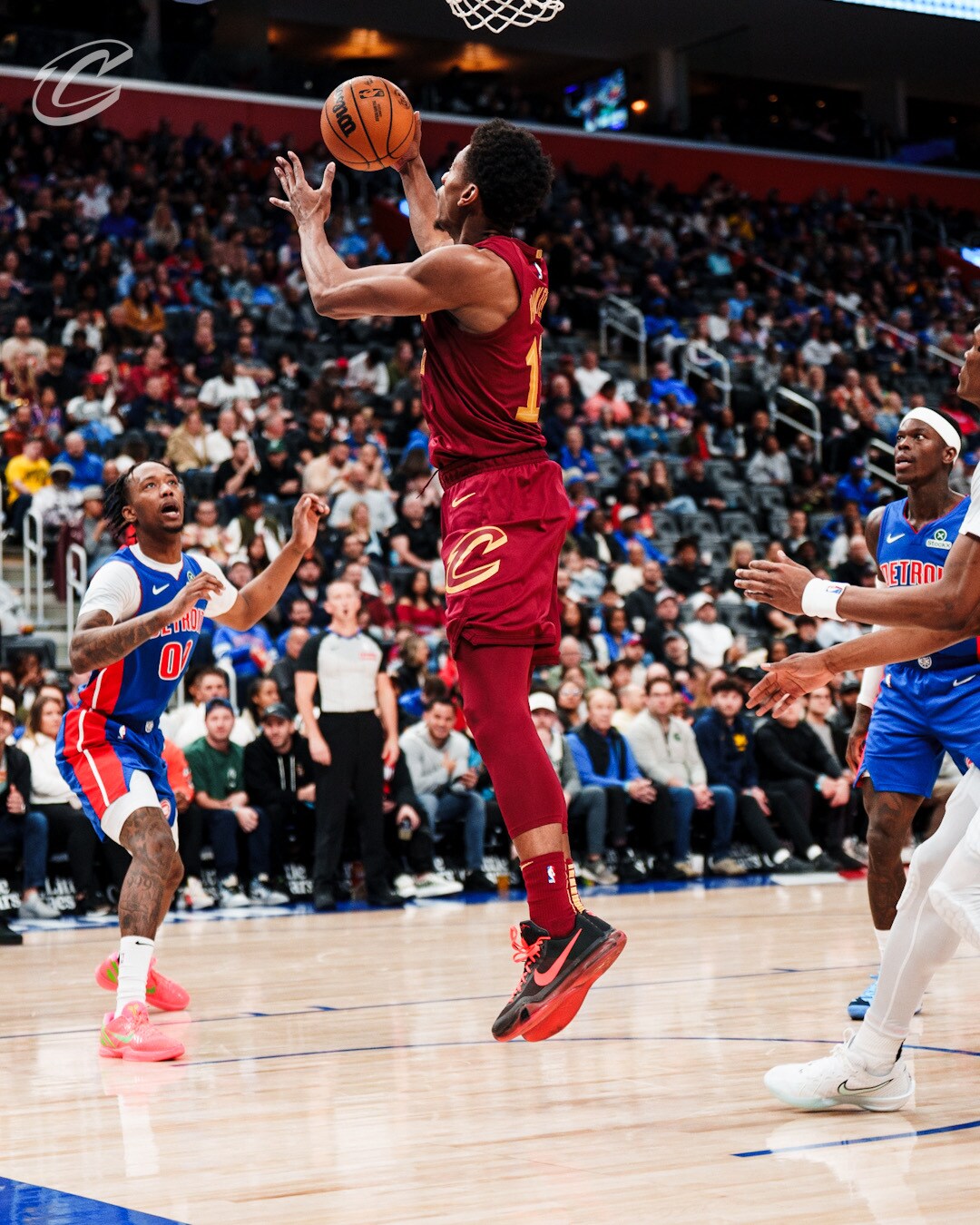 Cavs at Pistons Through the Lens