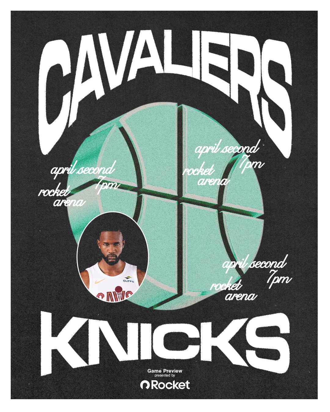 2024-25 Game Day Posters | Cleveland Cavaliers