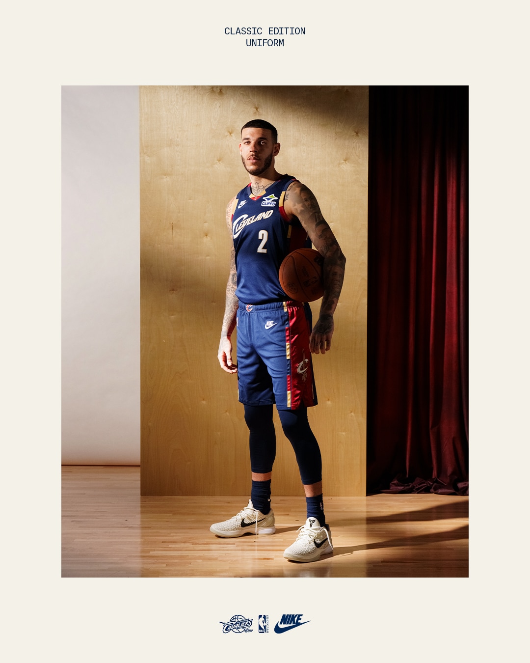 Cleveland Cavaliers 2025-26 Classic Edition Uniform