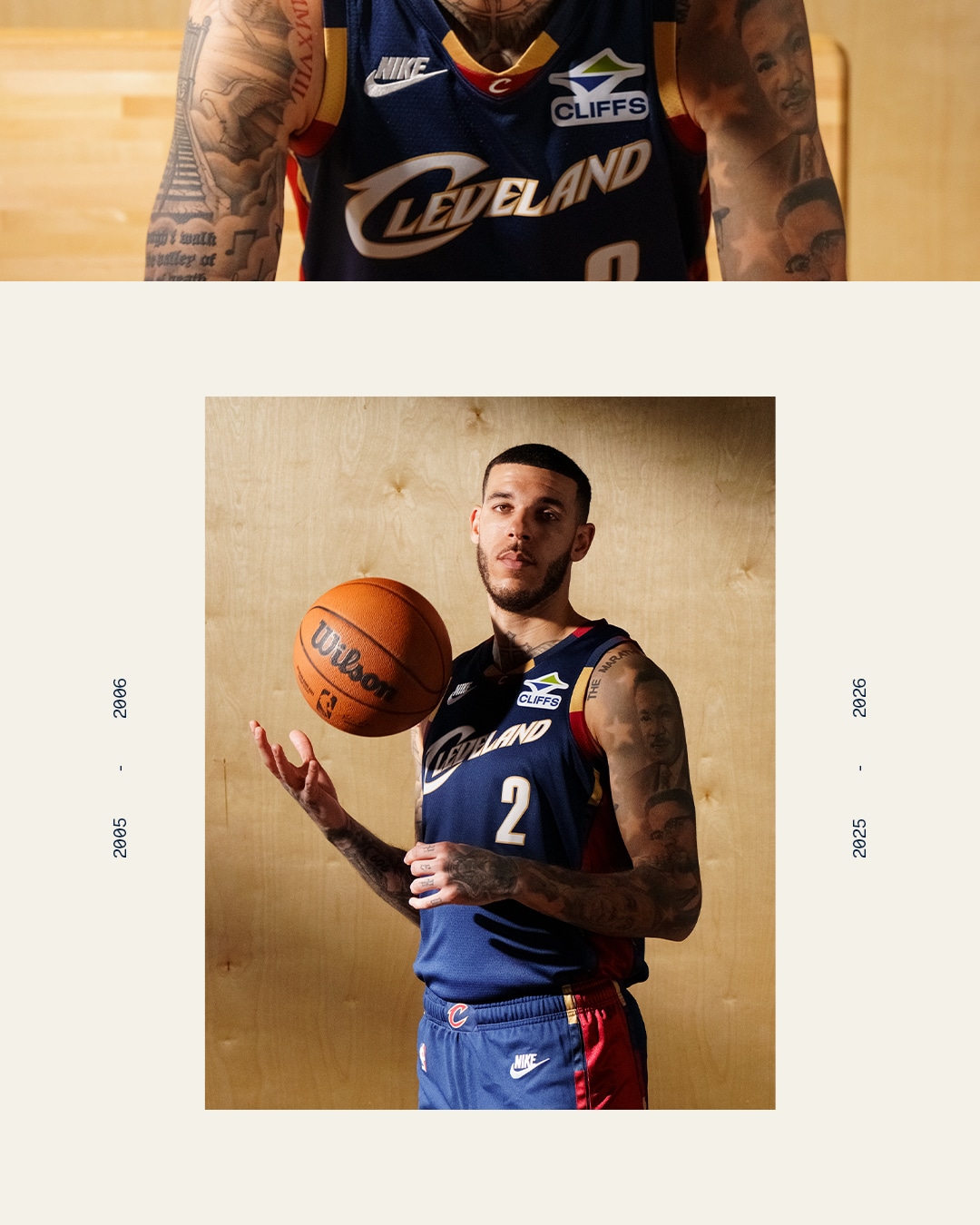 Cleveland Cavaliers 2025-26 Classic Edition Uniform