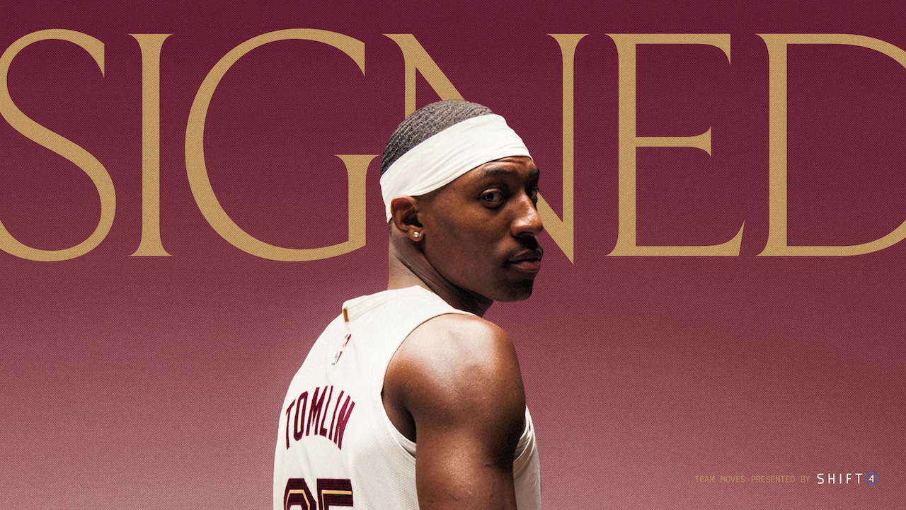 CAVALIERS CONVERT NAE’QWAN TOMLIN TO STANDARD NBA CONTRACT