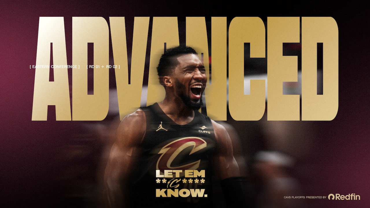 Cleveland Cavaliers Advance to Eastern Conference Semifinals Official ...