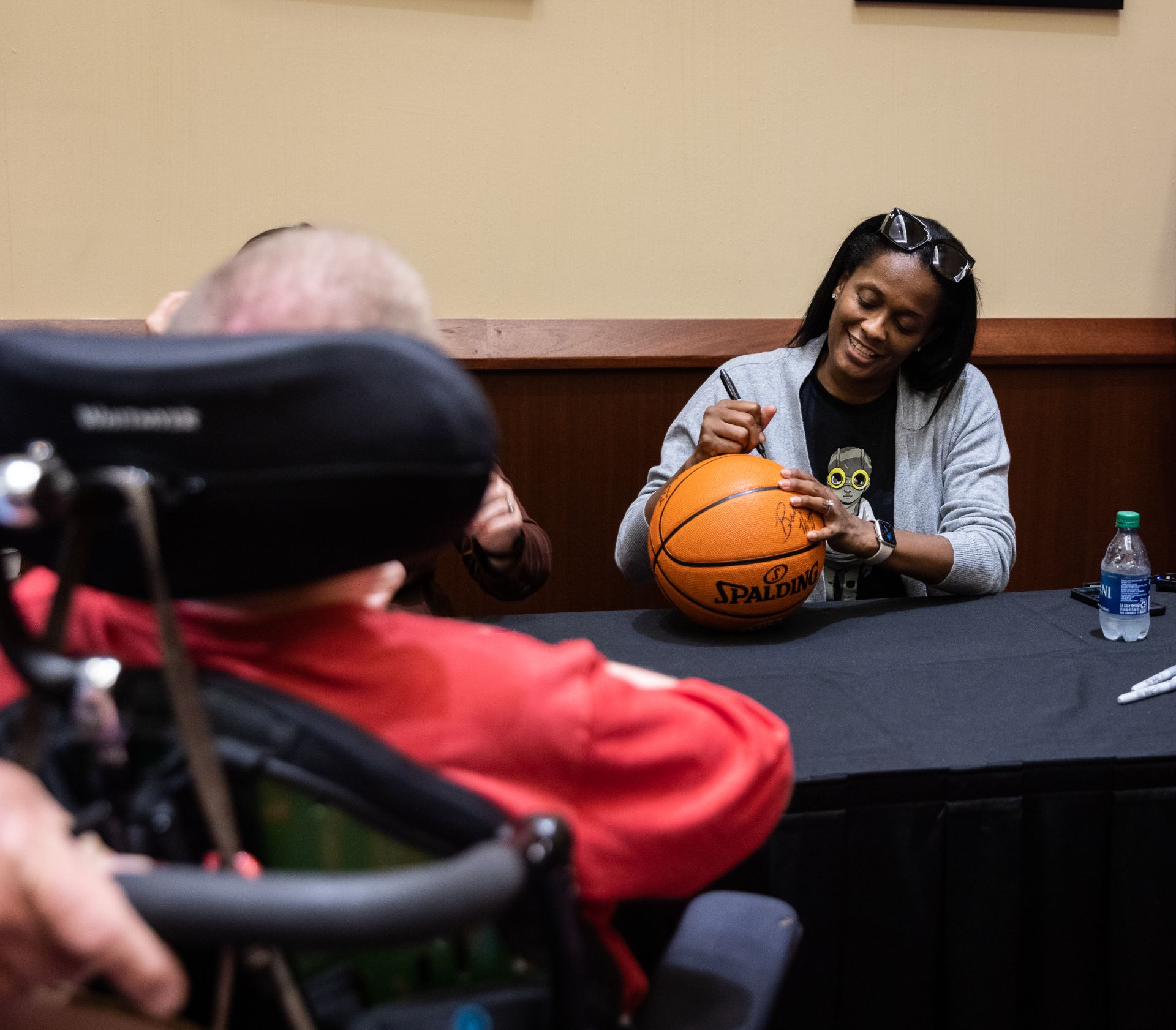 Photos: Swin Cash attends media circuit at Naismith Memorial Basketball ...
