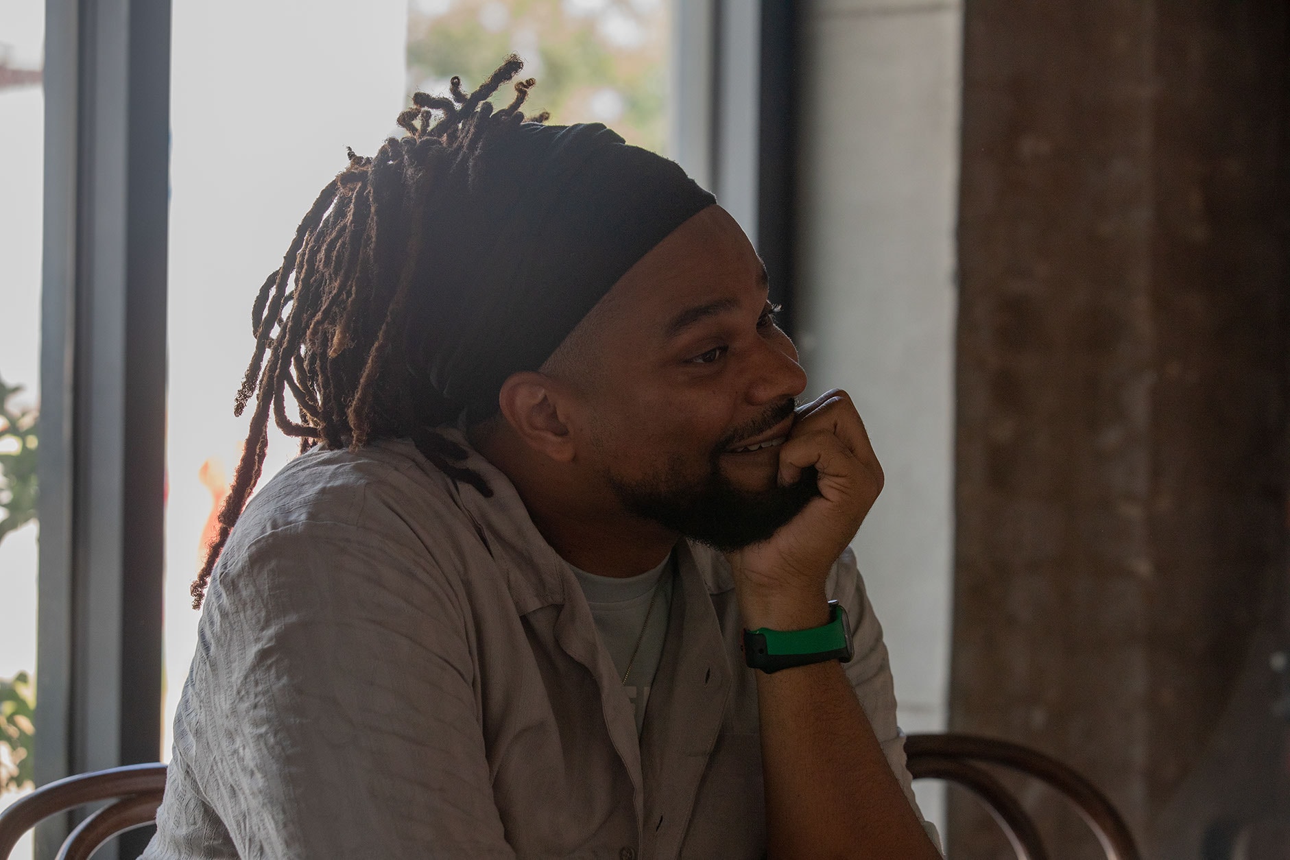 Photos: BMIKE on the Between Bites Podcast with Nina Compton & Larry ...