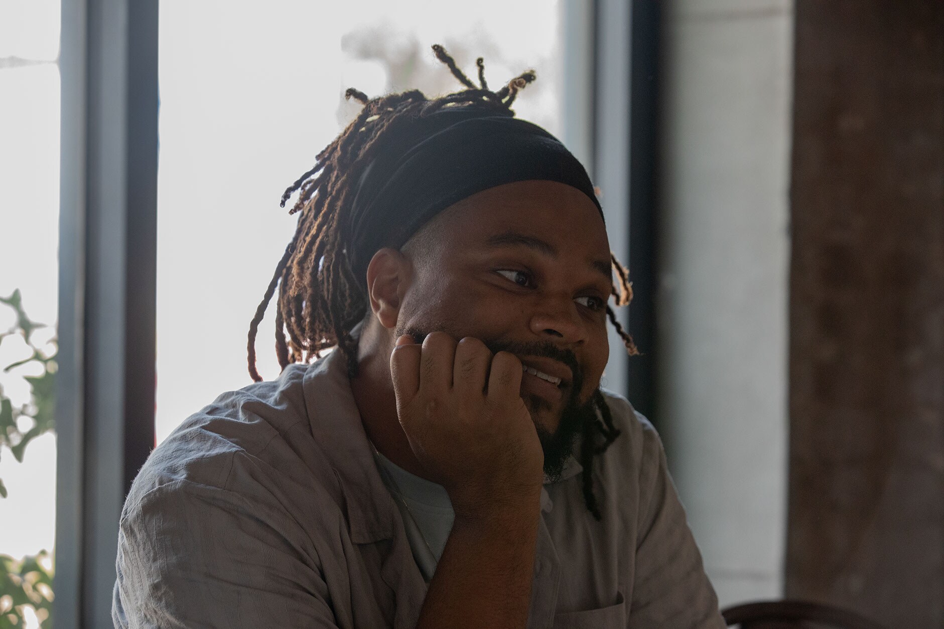 Photos: BMIKE on the Between Bites Podcast with Nina Compton & Larry ...