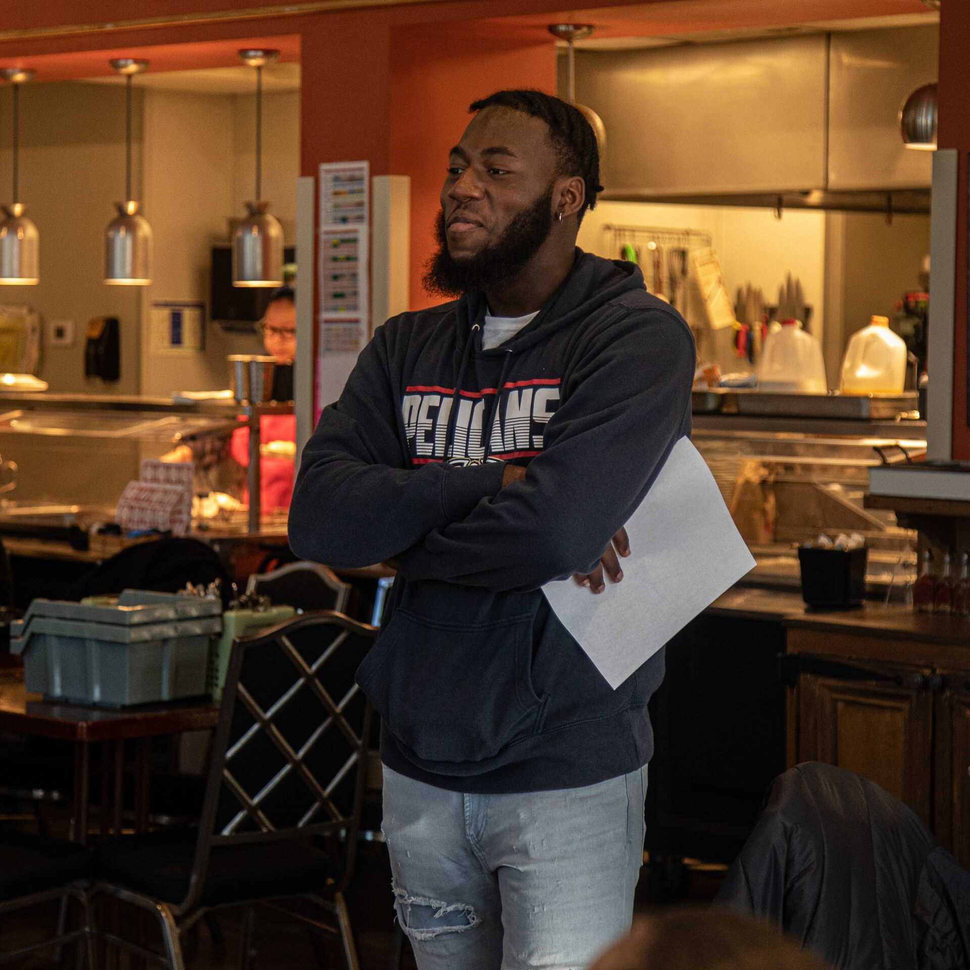Photos: Pelicans, NBA Foundation hold breakfast at Café Reconcile Photo ...