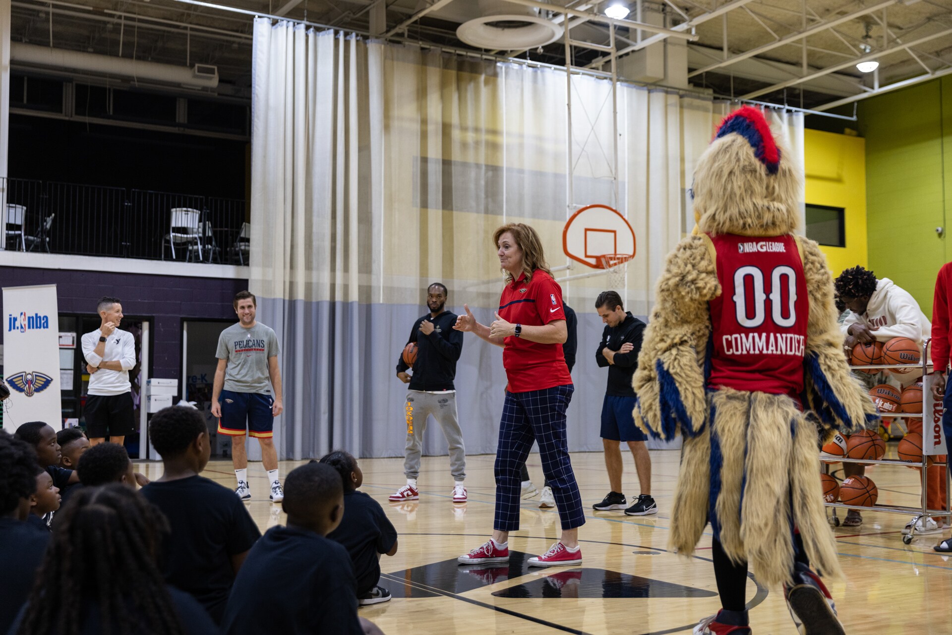 Photos: Pelicans, Squadron host Jr. NBA Clinic in Birmingham | Pelicans ...