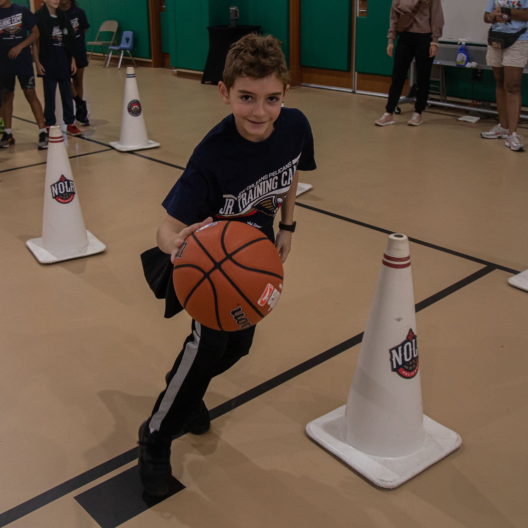Photos: Pelicans host Jr. Training Camp at Hynes Charter | 2022 Jr. NBA ...