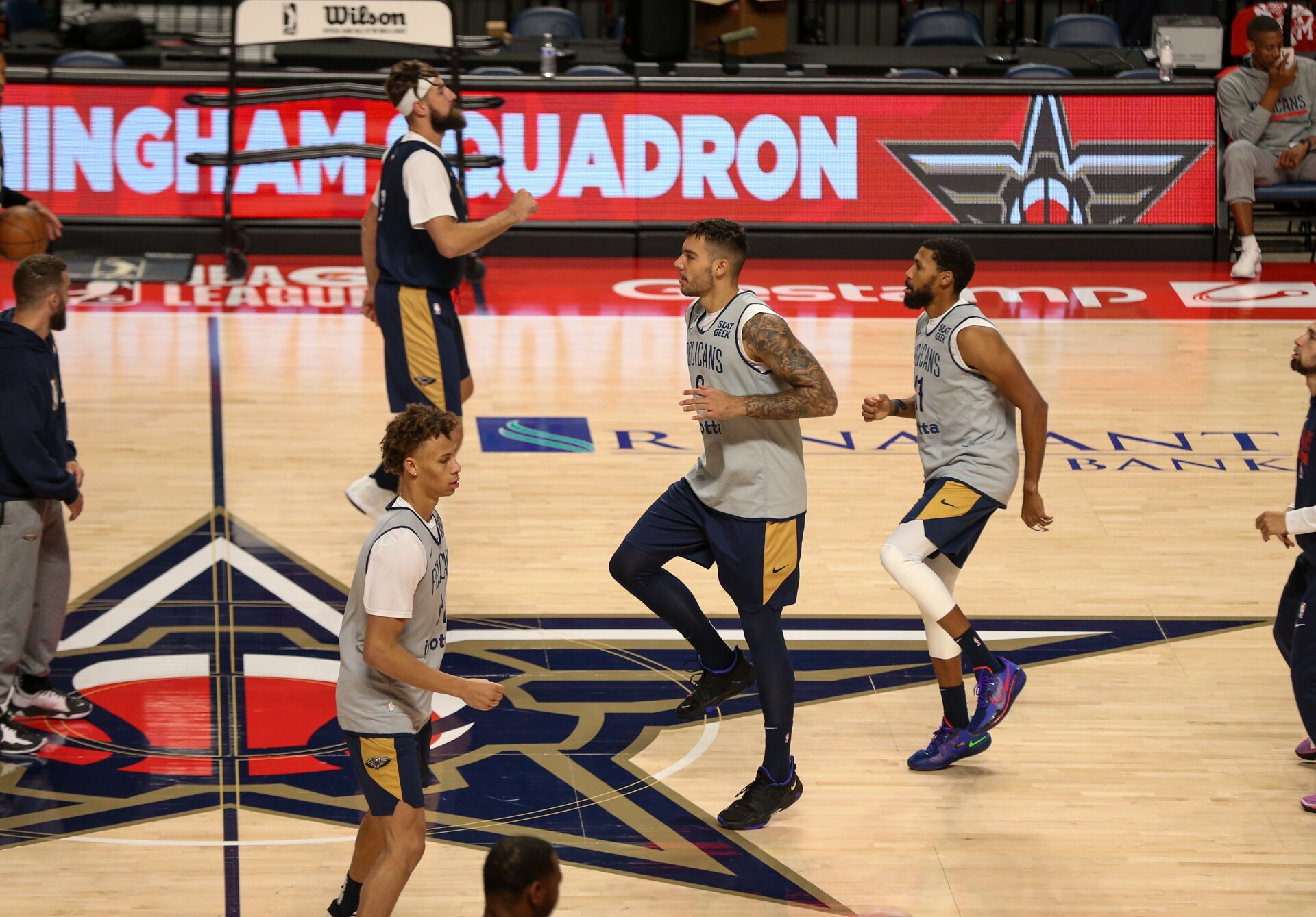 Photos: Pelicans Shootaround in Birmingham | 2022-23 NBA Preseason ...