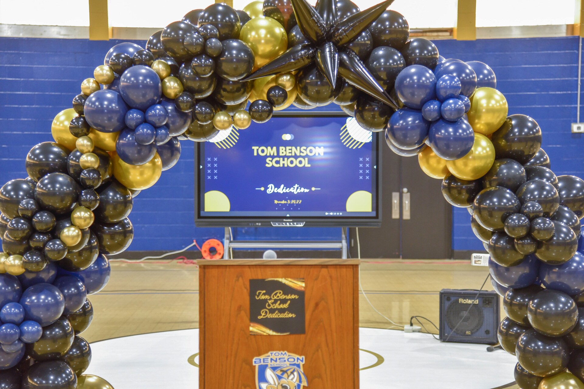 Photos: Gayle Benson attends Tom Benson School dedication ceremony ...