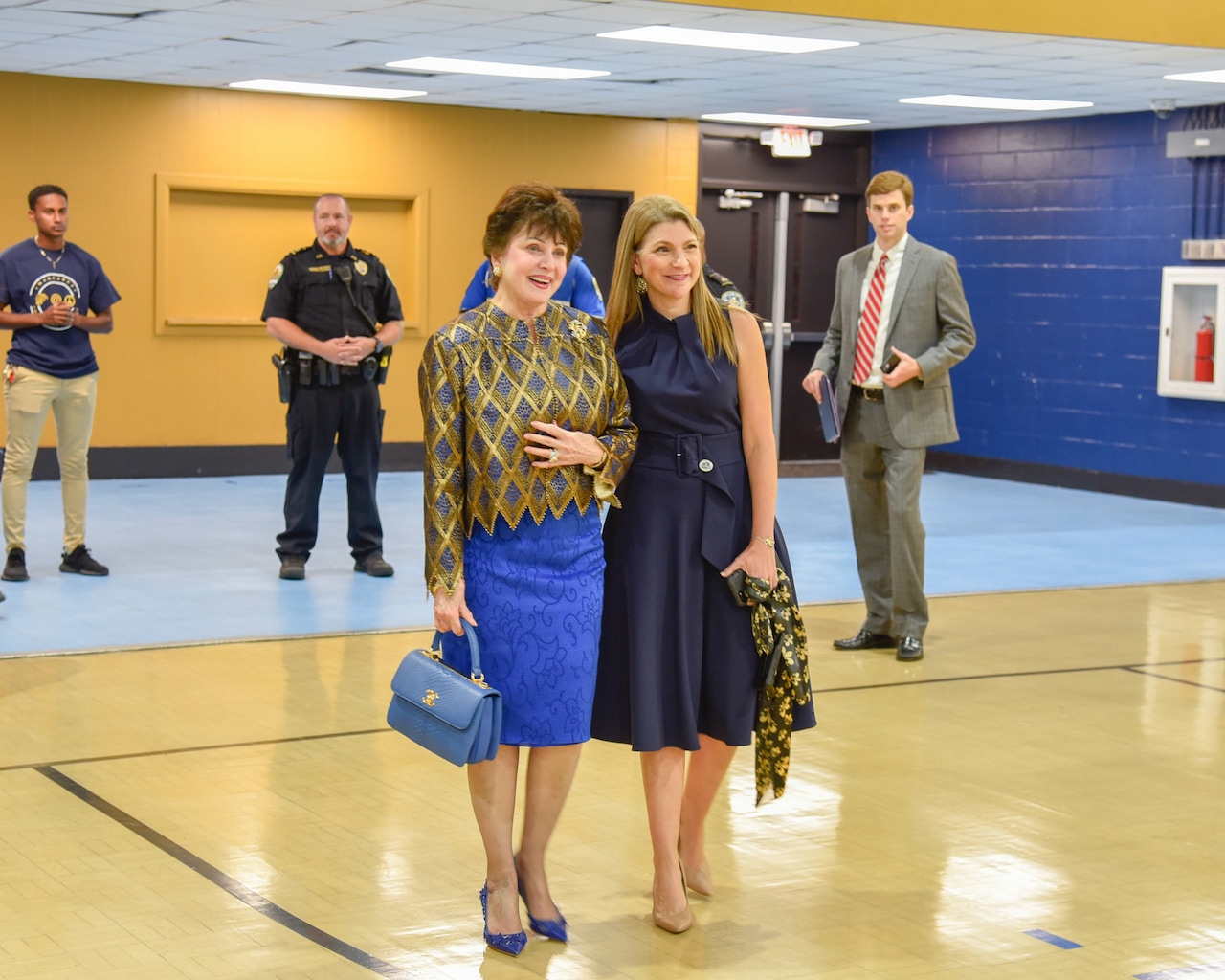 Photos: Gayle Benson attends Tom Benson School dedication ceremony ...