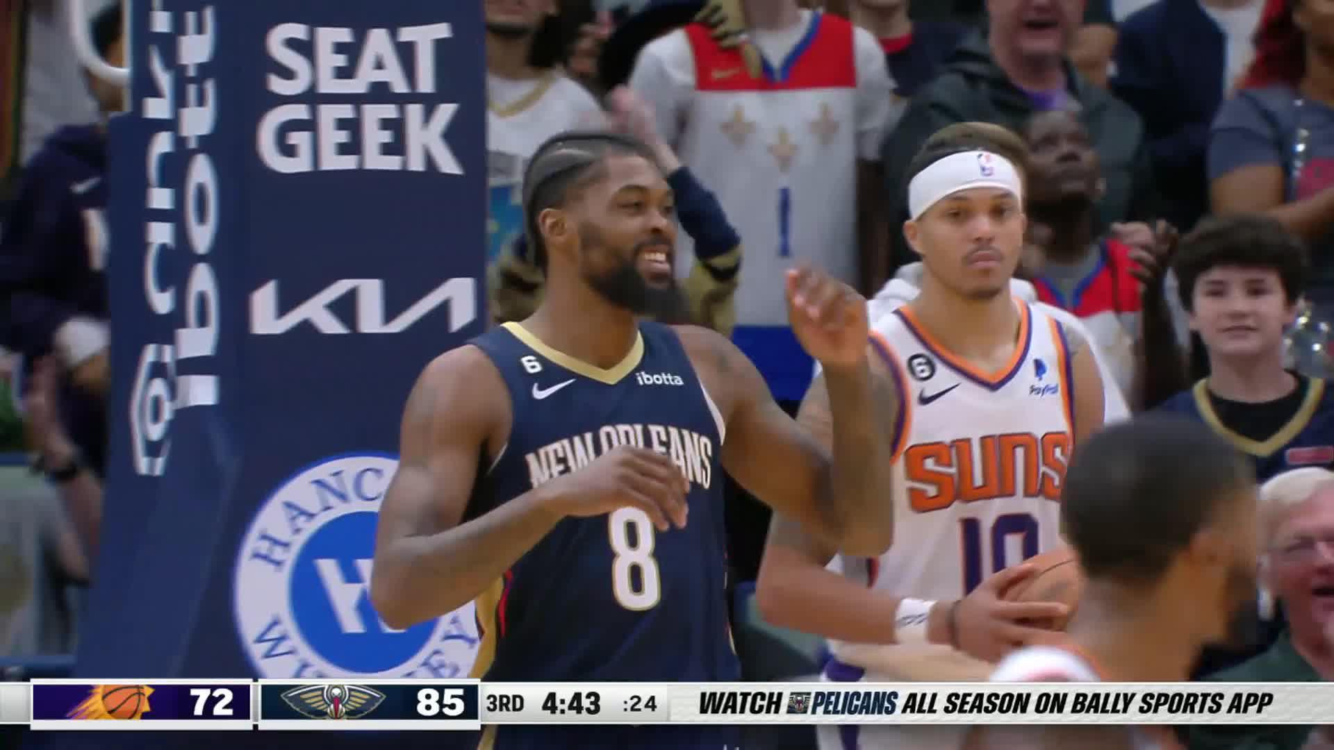 Pelicans Highlights: Naji Marshall tallies 16 points vs. Phoenix Suns ...