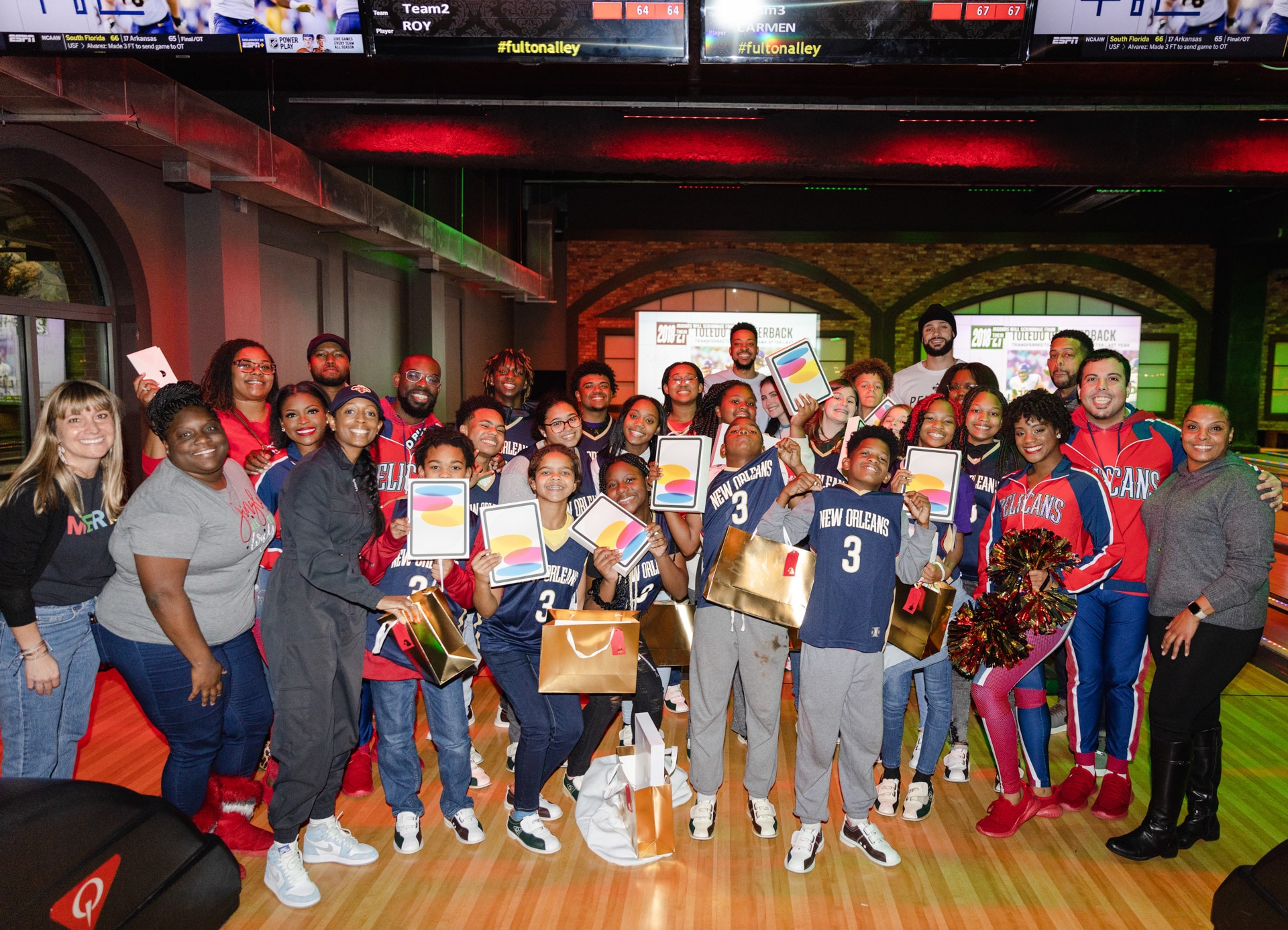 Photos: CJ McCollum hosts teens from the Boys and Girls Club for his ...
