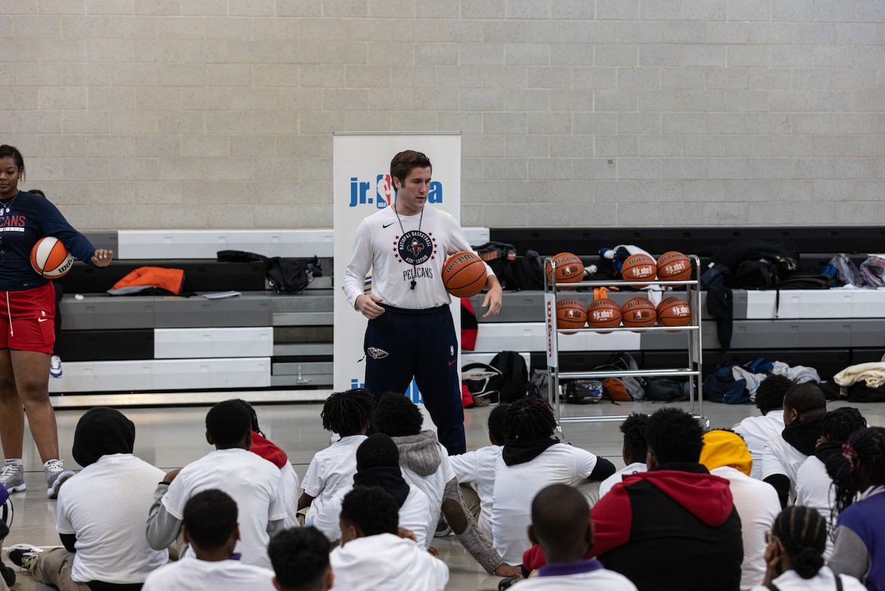 Photos: Kira Lewis Jr., Hancock Whitney host basketball clinic at KIPP ...