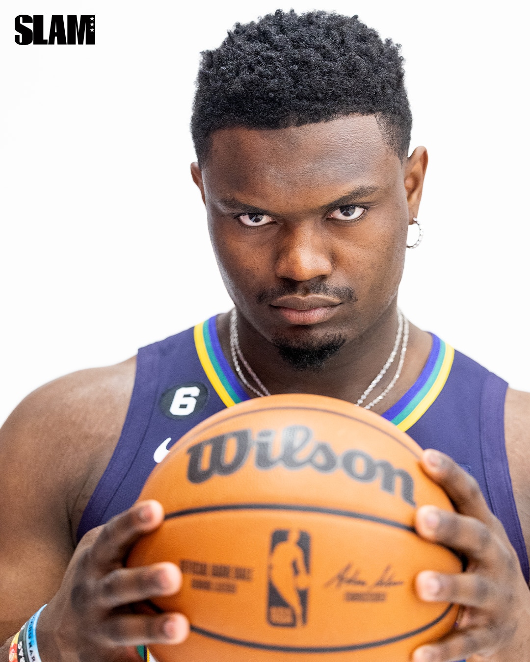 Photos: Zion Williamson, Brandon Ingram, and CJ McCollum pose for SLAM Magazine cover photoshoot ...