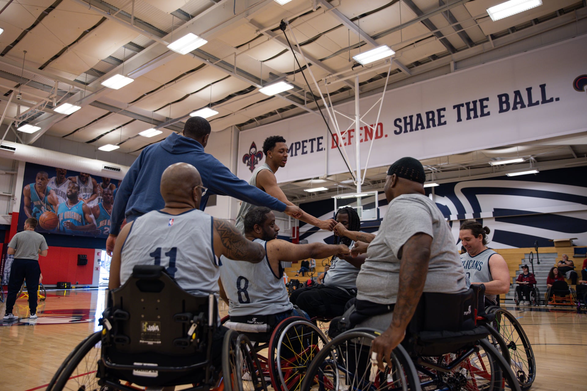 Photos: Pelicans, Smoothie King host Challenged Athlete Foundation (CAF ...