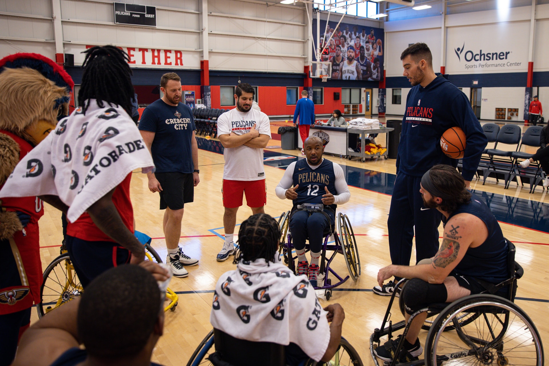 Photos: Pelicans, Smoothie King host Challenged Athlete Foundation (CAF ...