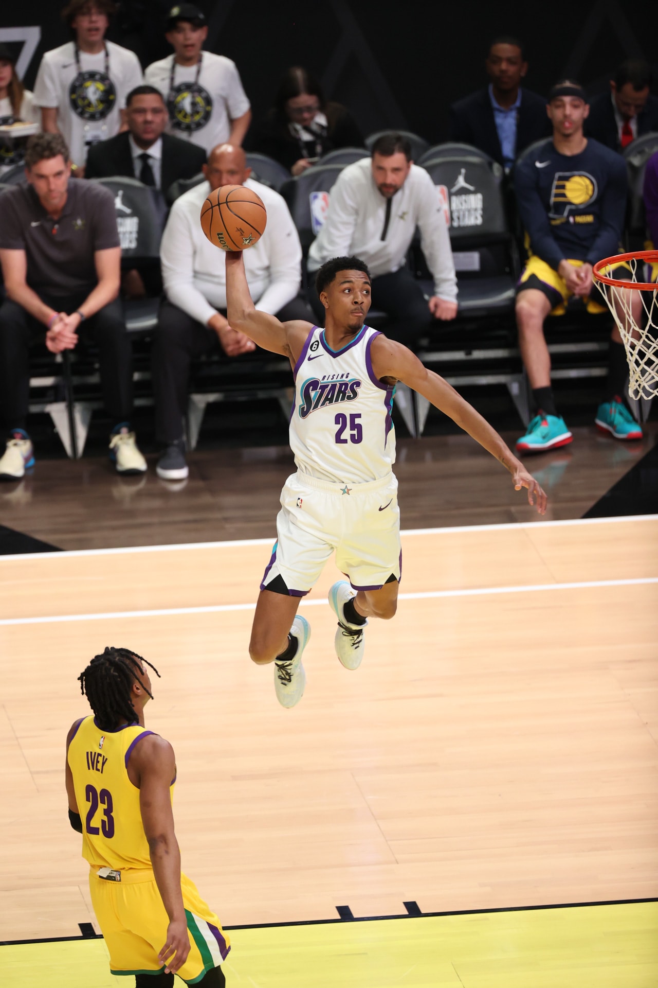 Photos: Jose Alvarado and Trey Murphy III participate in Jordan Rising ...