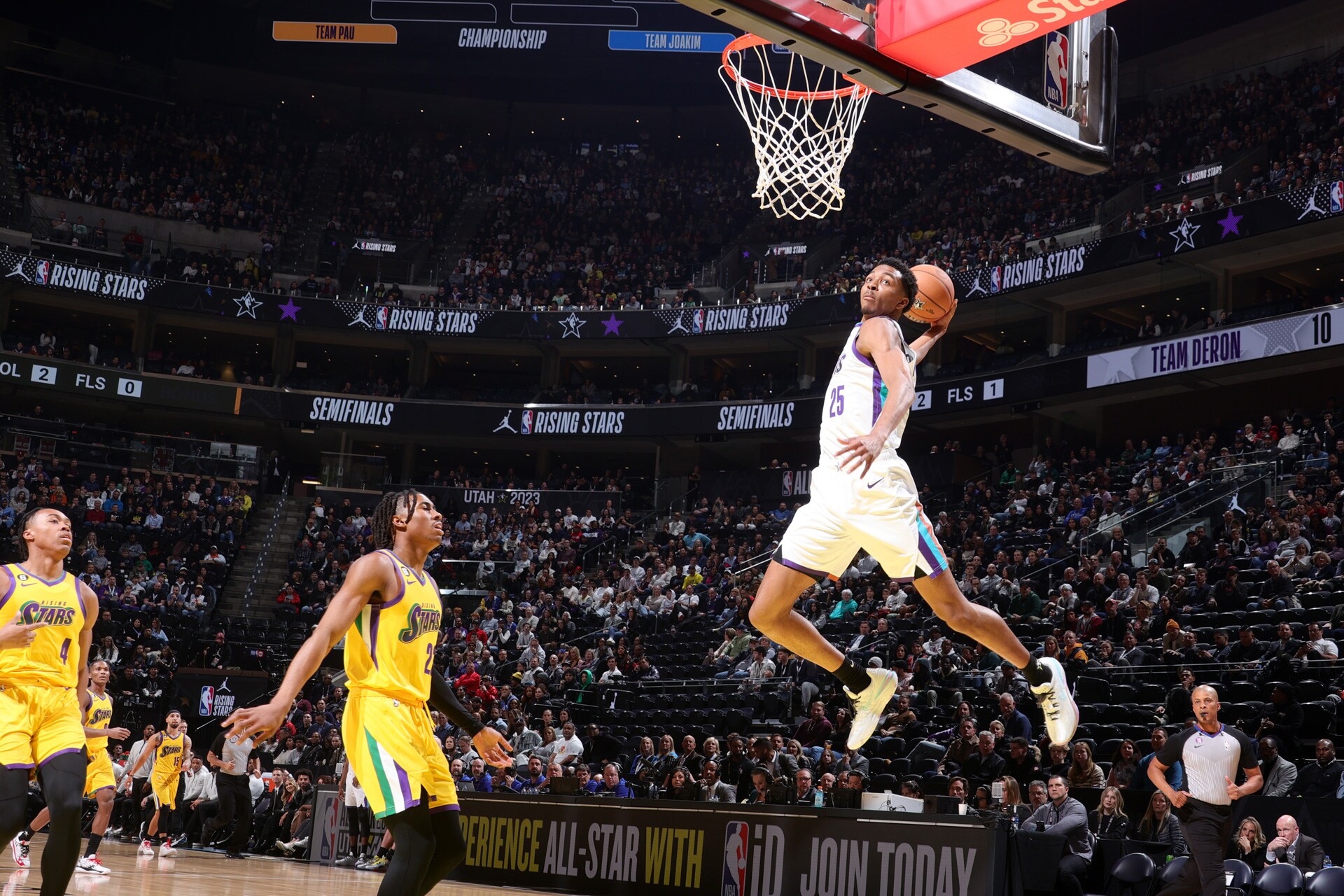 Photos: Jose Alvarado and Trey Murphy III participate in Jordan Rising ...