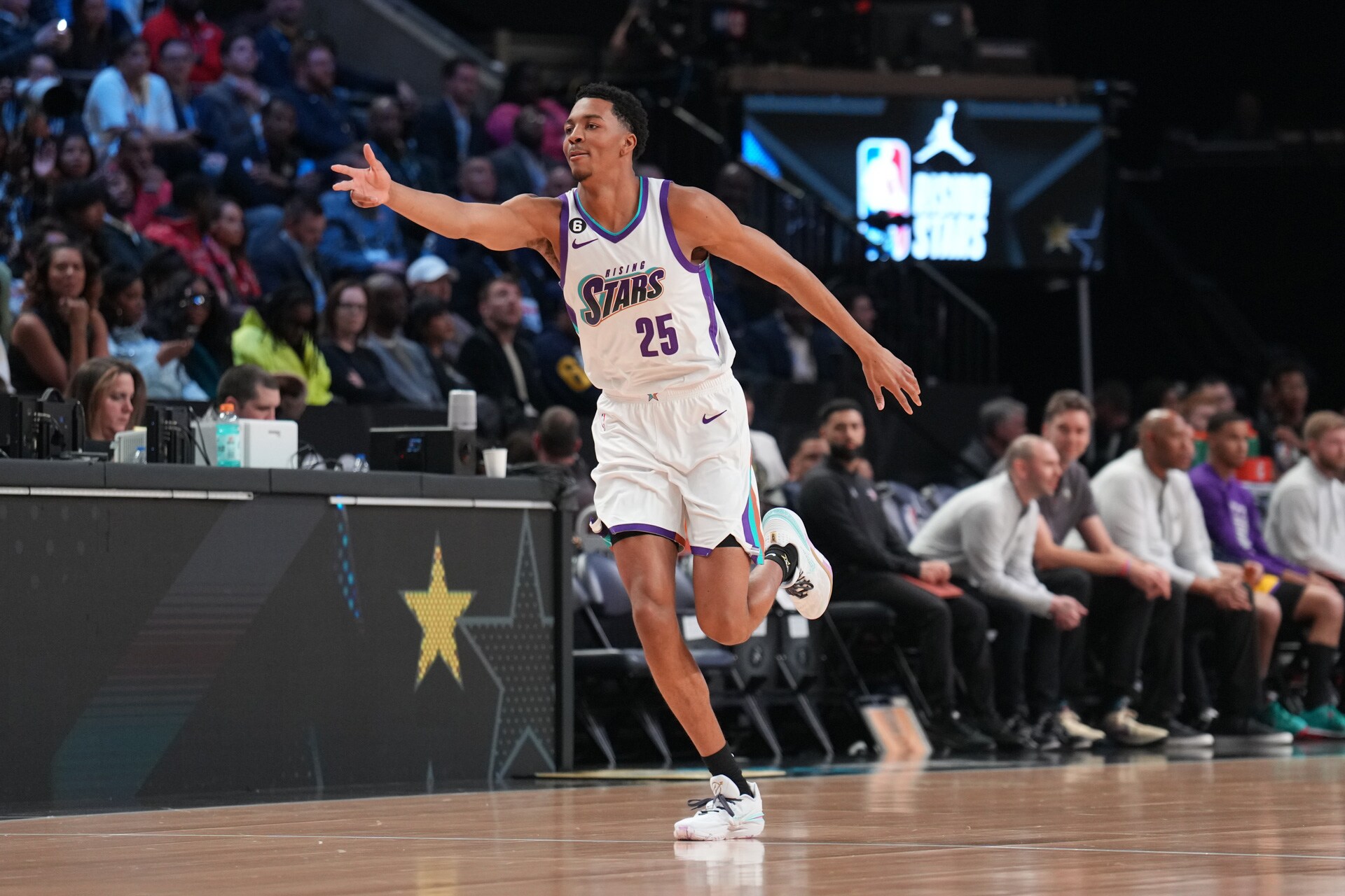 Photos: Jose Alvarado and Trey Murphy III participate in Jordan Rising ...