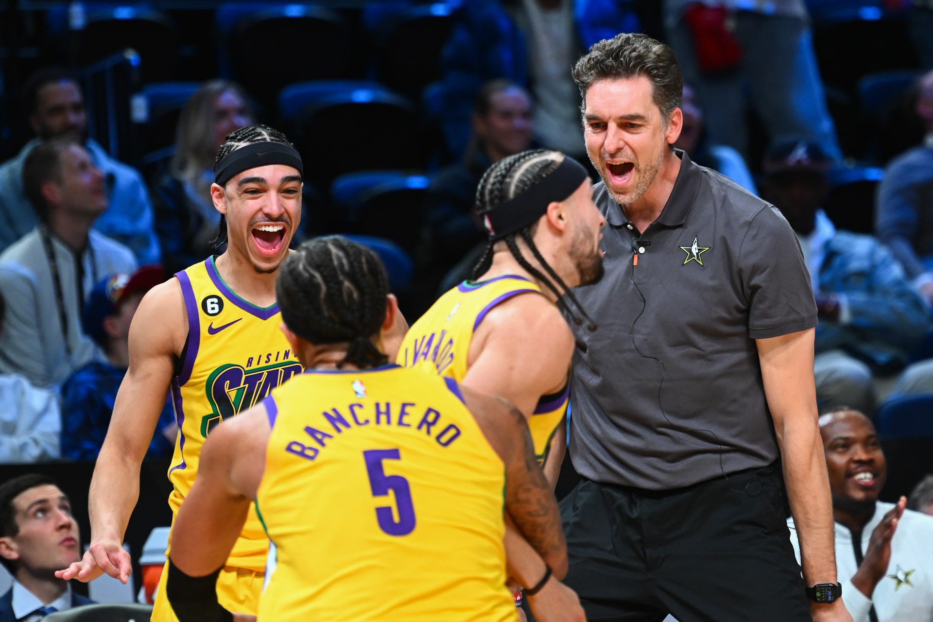 Photos: Jose Alvarado and Trey Murphy III participate in Jordan Rising ...