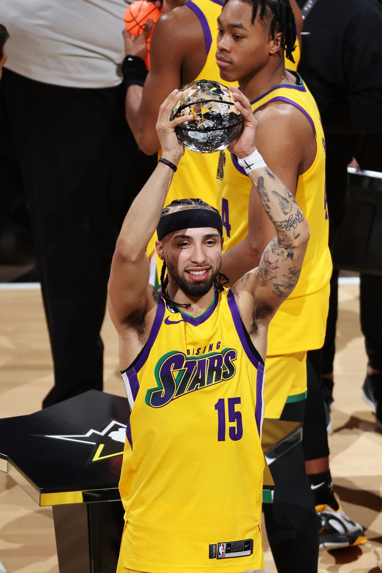 Photos: Jose Alvarado and Trey Murphy III participate in Jordan Rising ...