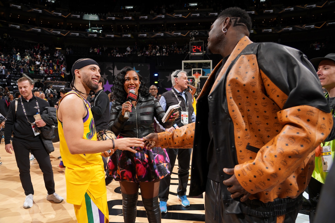 Photos: Jose Alvarado and Trey Murphy III participate in Jordan Rising ...