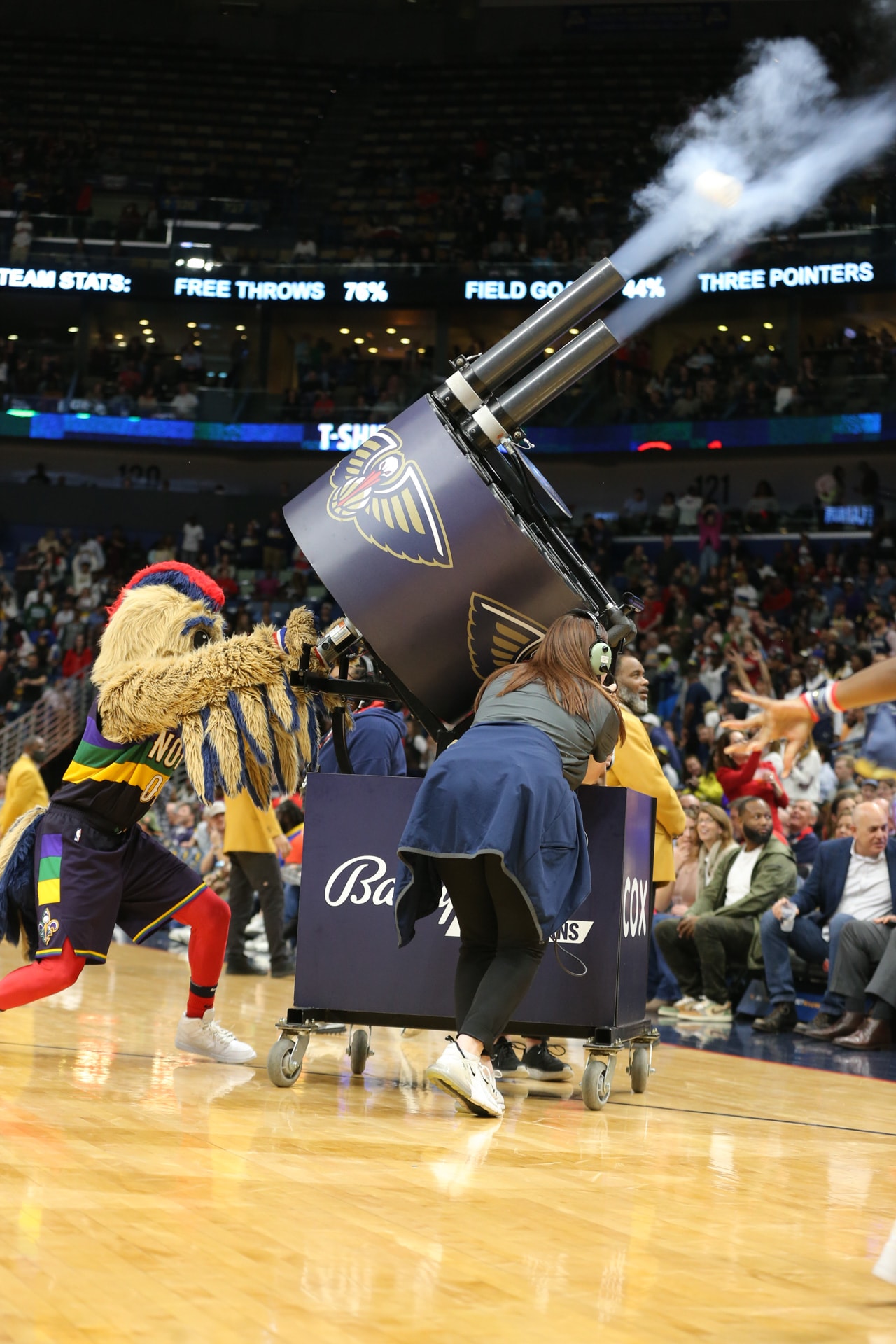Photos: Pelicans vs Hawks | Fans and Entertainment 2/7/23 | New Orleans ...