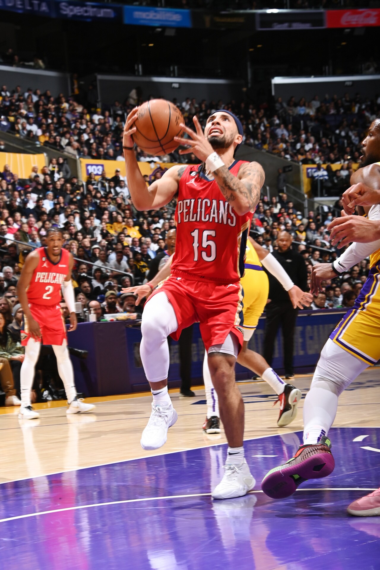 Photos: Pelicans at Lakers | Game Action 2/15/23 Photo Gallery | NBA.com