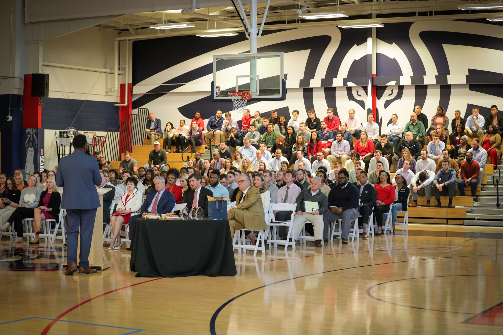 Photos: New Orleans Pelicans and Saints employee pep rally to honor ...