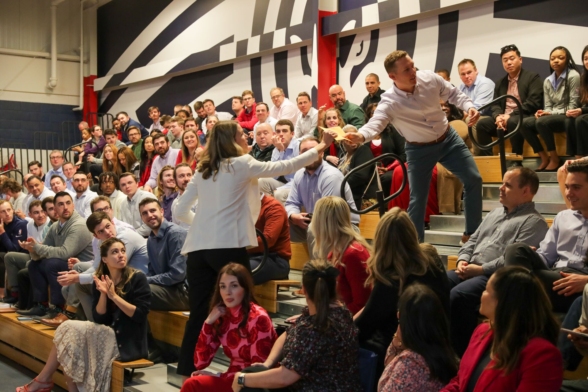Photos: New Orleans Pelicans and Saints employee pep rally to honor ...