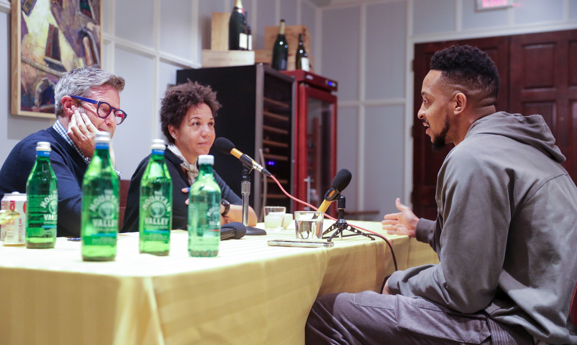 Photos: CJ McCollum with Nina Compton and Larry Miller | Between Bites ...