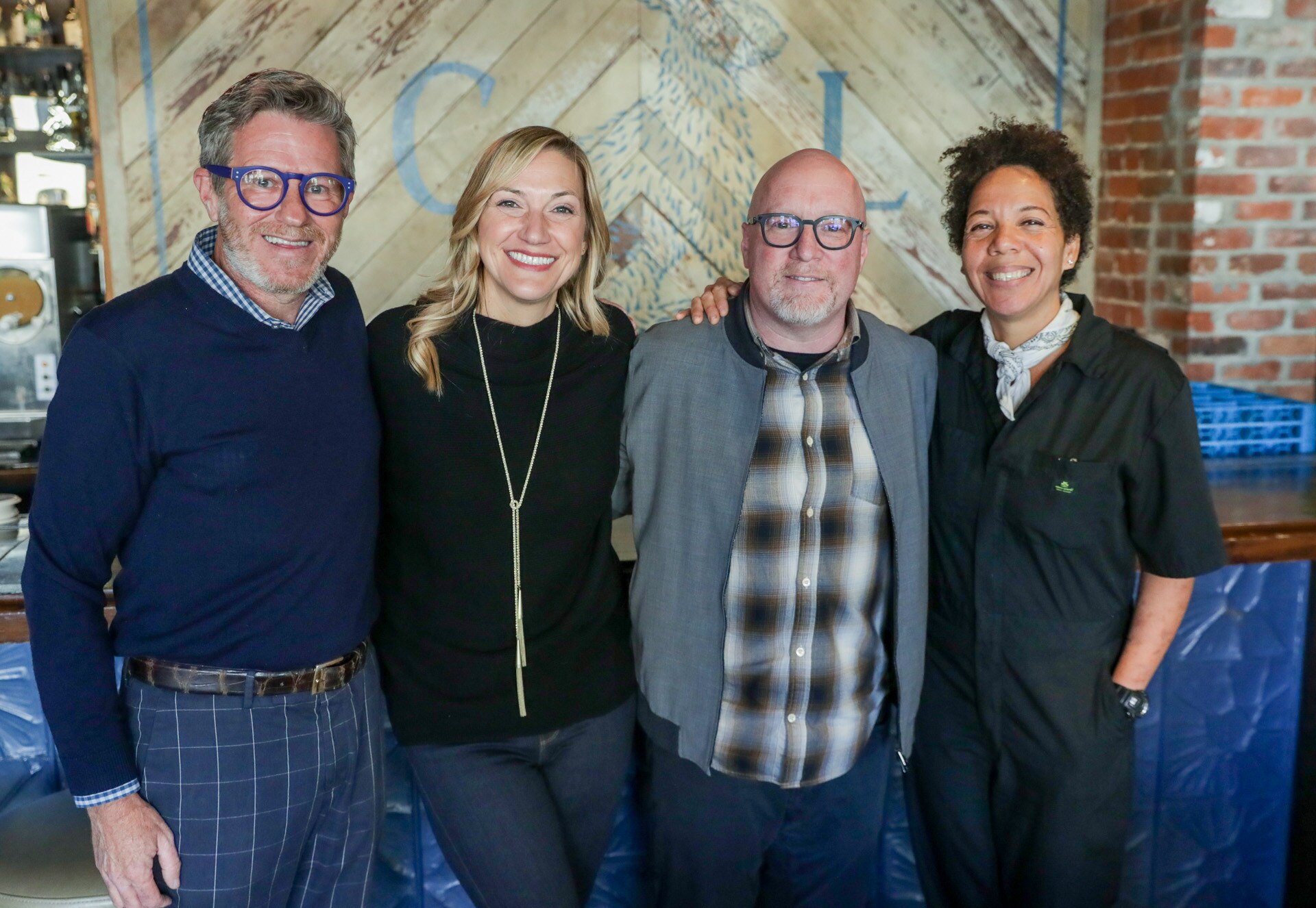 Photos: David Griffin and Meredith Hale Griffin with Nina Compton and ...