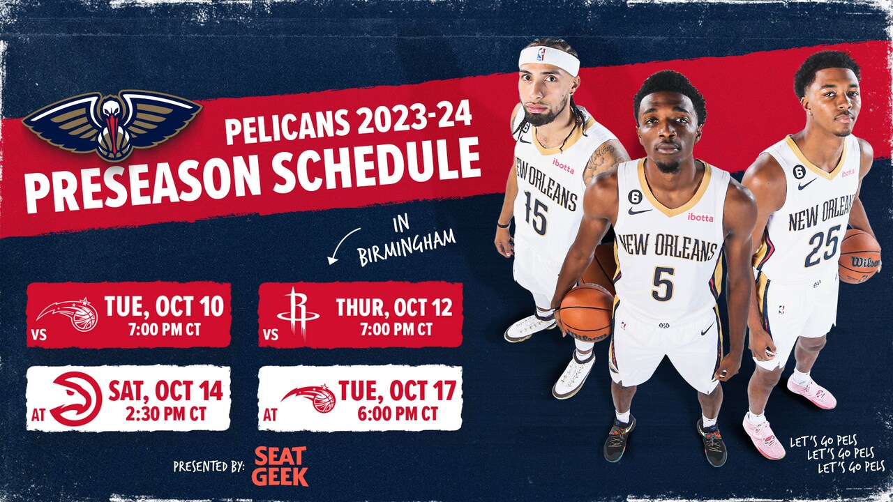 New Orleans Pelicans announce 2023 NBA preseason schedule | NBA.com