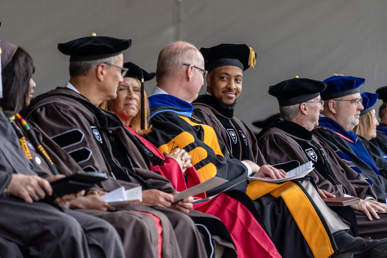 Photos: CJ McCollum delivers commencement address at Lehigh University