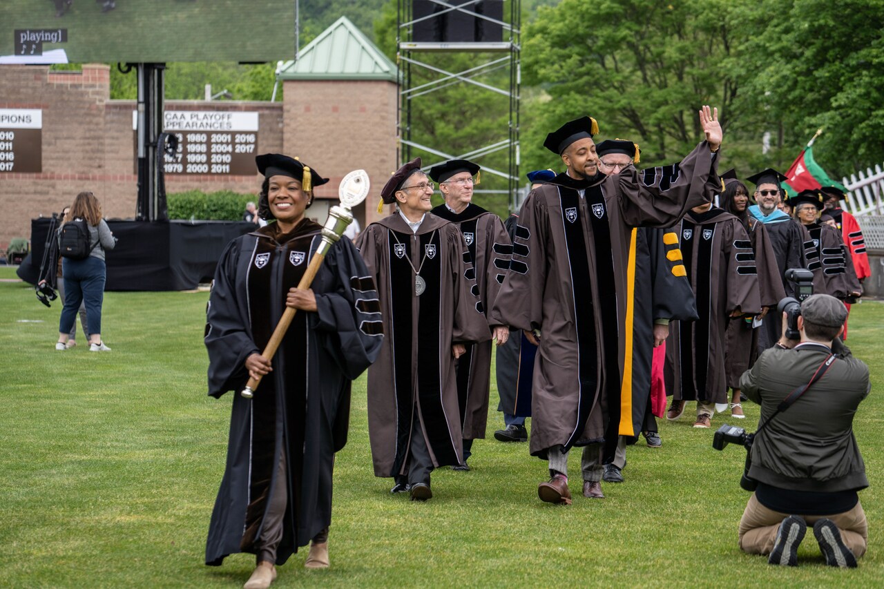 Photos: CJ McCollum delivers commencement address at Lehigh University