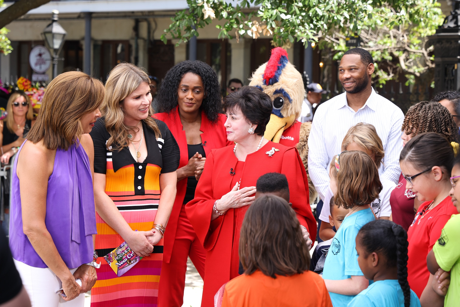 Photos: Gayle Benson, Willie Green, and Swin Cash surprise 18th Ward on ...