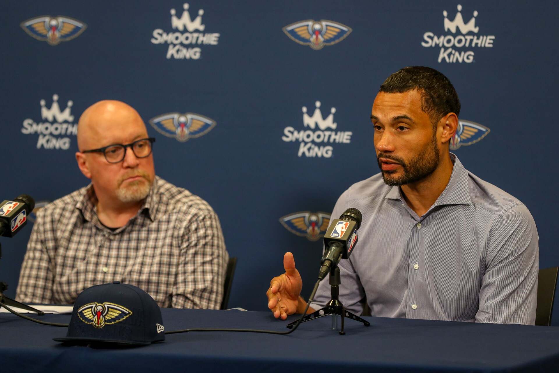 Photos: David Griffin and Trajan Langdon hold post-draft presser Photo ...