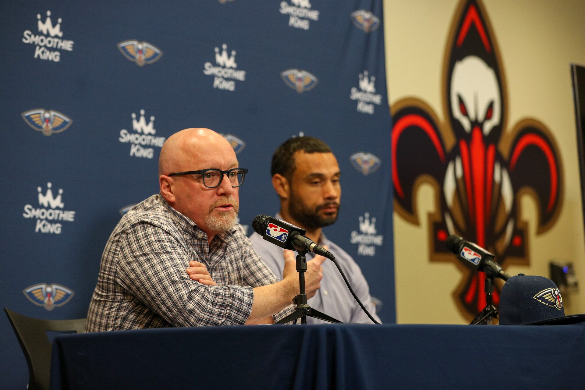 Photos: David Griffin and Trajan Langdon hold post-draft presser Photo ...