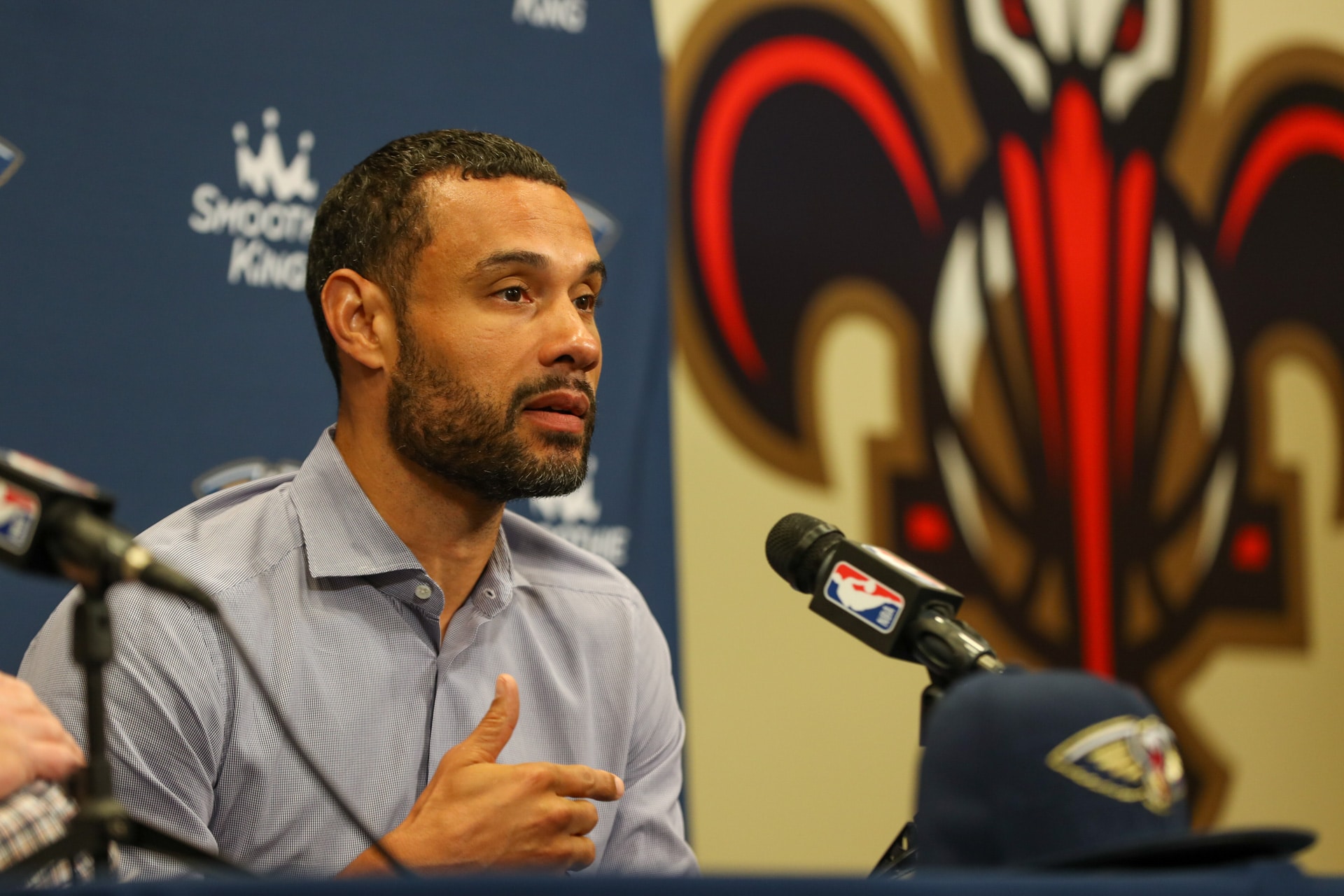 Photos: David Griffin and Trajan Langdon hold post-draft presser Photo ...